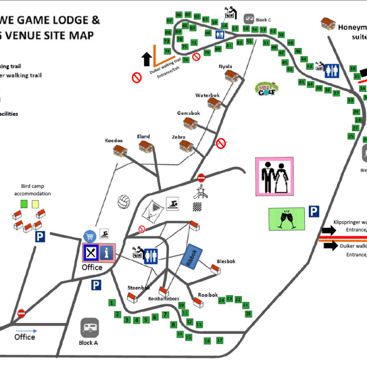 Camp sites - Tava Lingwe Game Lodge & Wedding Venue